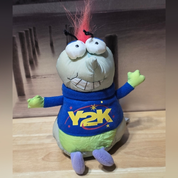 Hallmark | Toys | Y2k Hallmark Plush Toy With Blue And Green Outfit Im ...